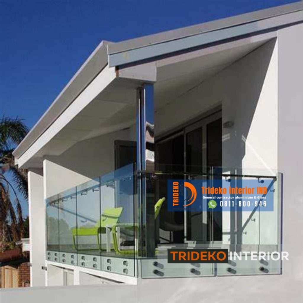 Railing Balkon Kaca Tempered 2026: Fungsi Dan Harga Terbaru