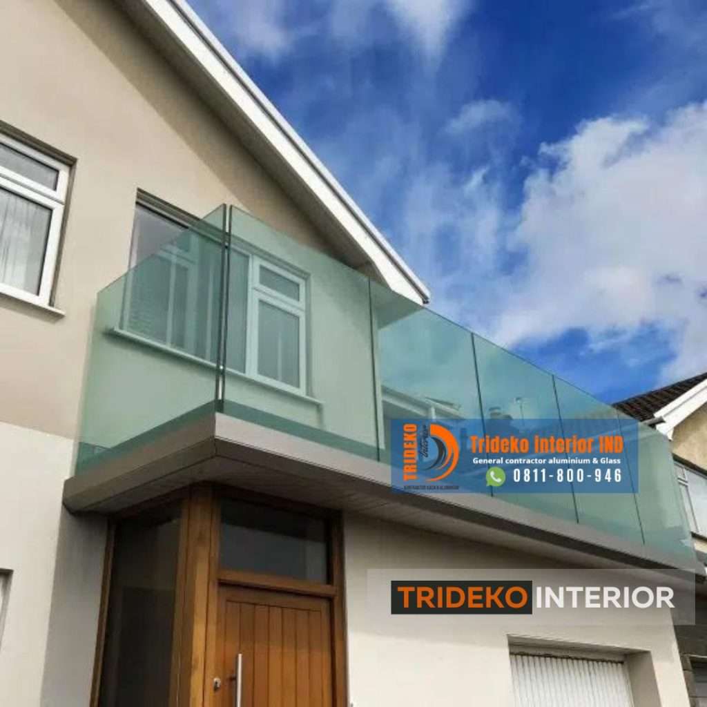 Railing Balkon Kaca Tempered 2025: Fungsi Dan Harga Terbaru